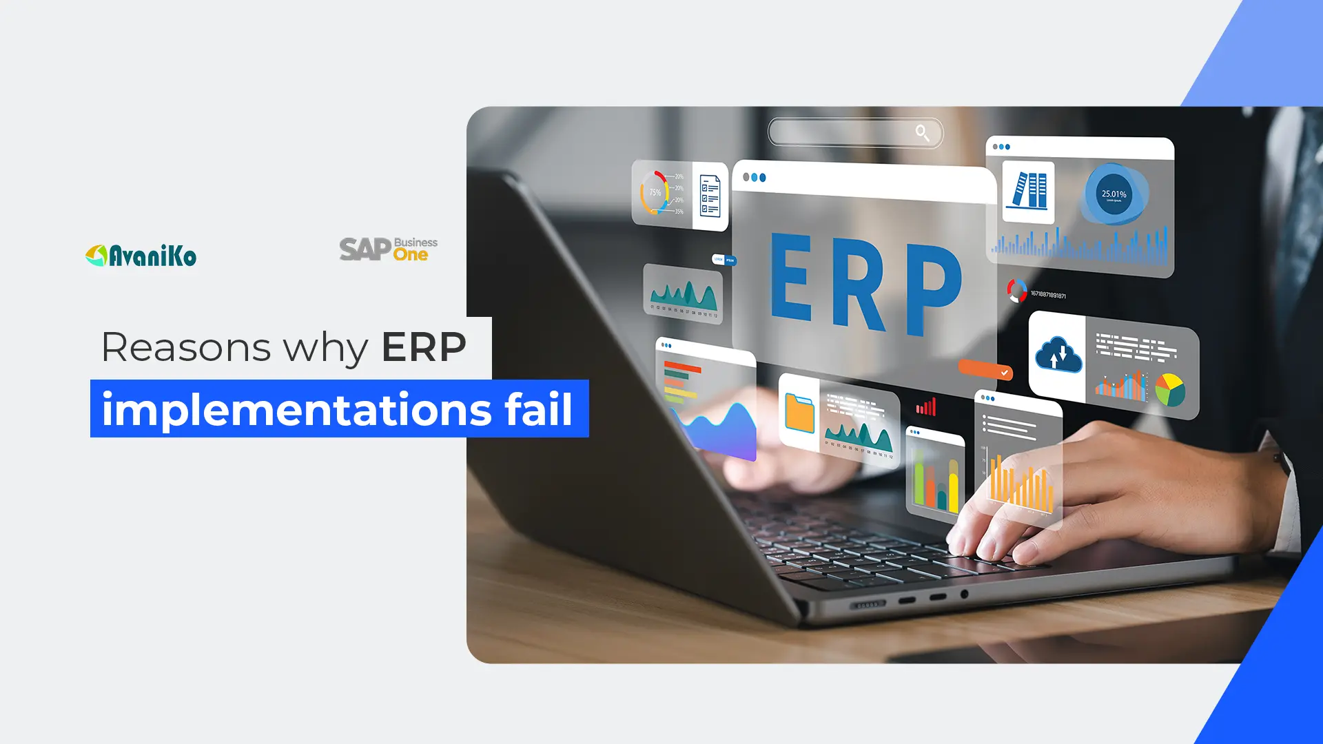 Reasons why ERP implementations fail - Avaniko Reasons why ERP implementations fail - Avaniko