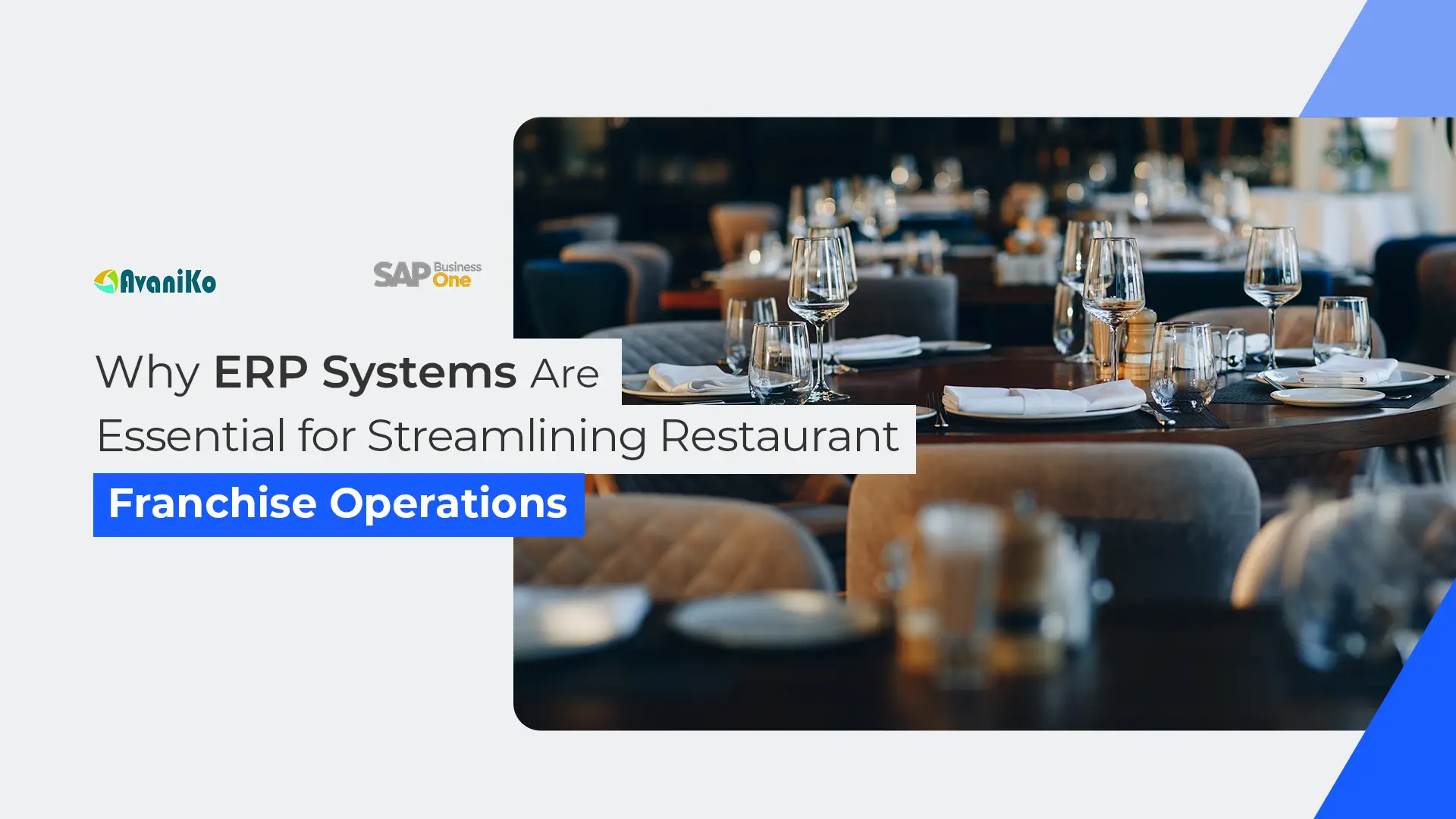 Why is ERP for restaurants essential for streamlining restaurant and ...